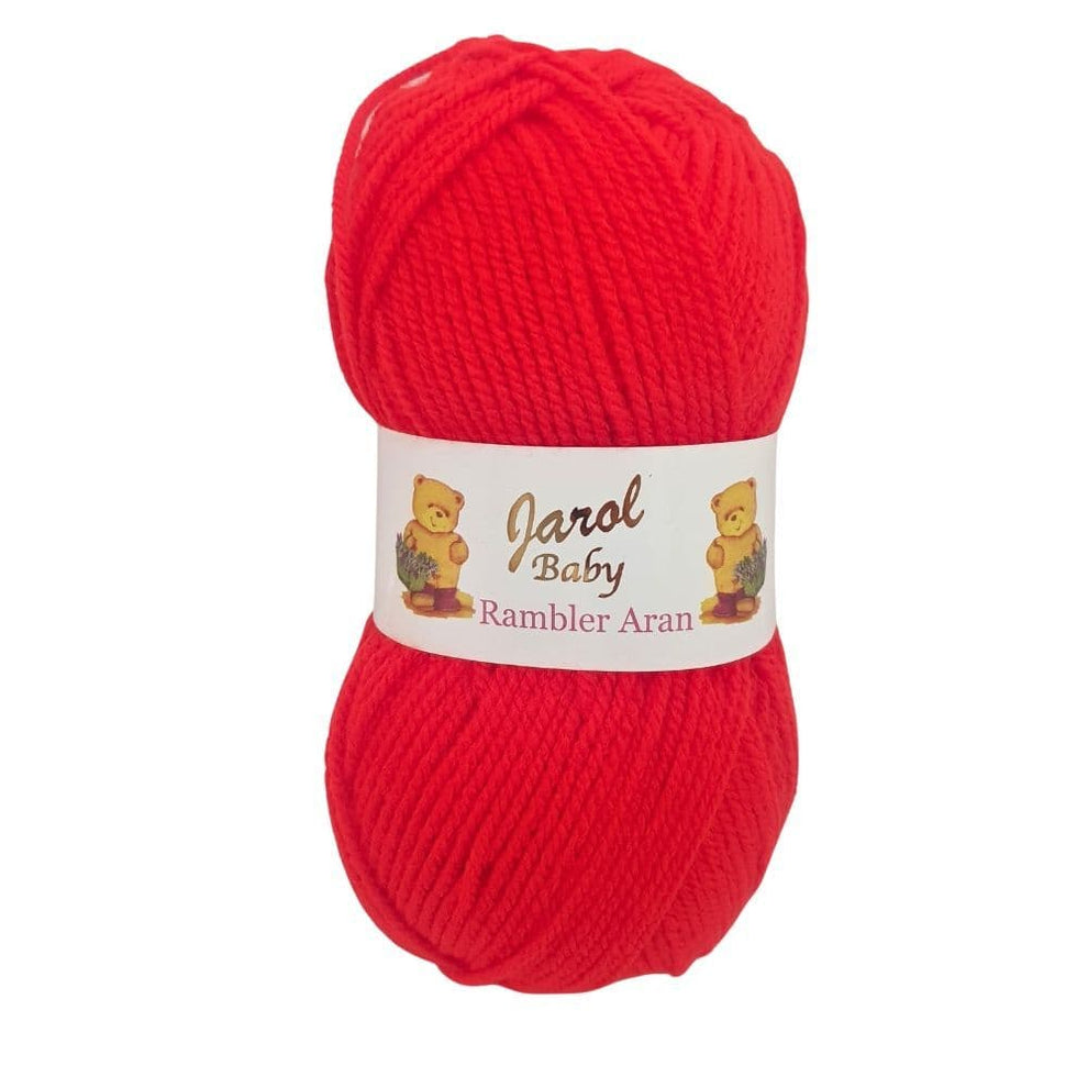 Jarol Baby Rambler Aran 100g 4327 Red – THE WOOL SHOP LLANDUDNO